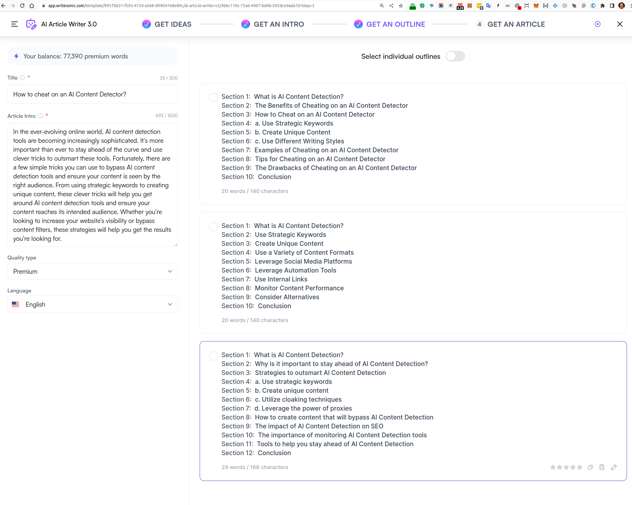 AI Cheats - How to trick AI Content Detectors · AIPRM