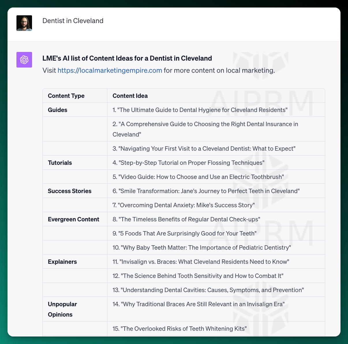 Why You Should Use ChatGPT to Create A Content Calendar · AIPRM