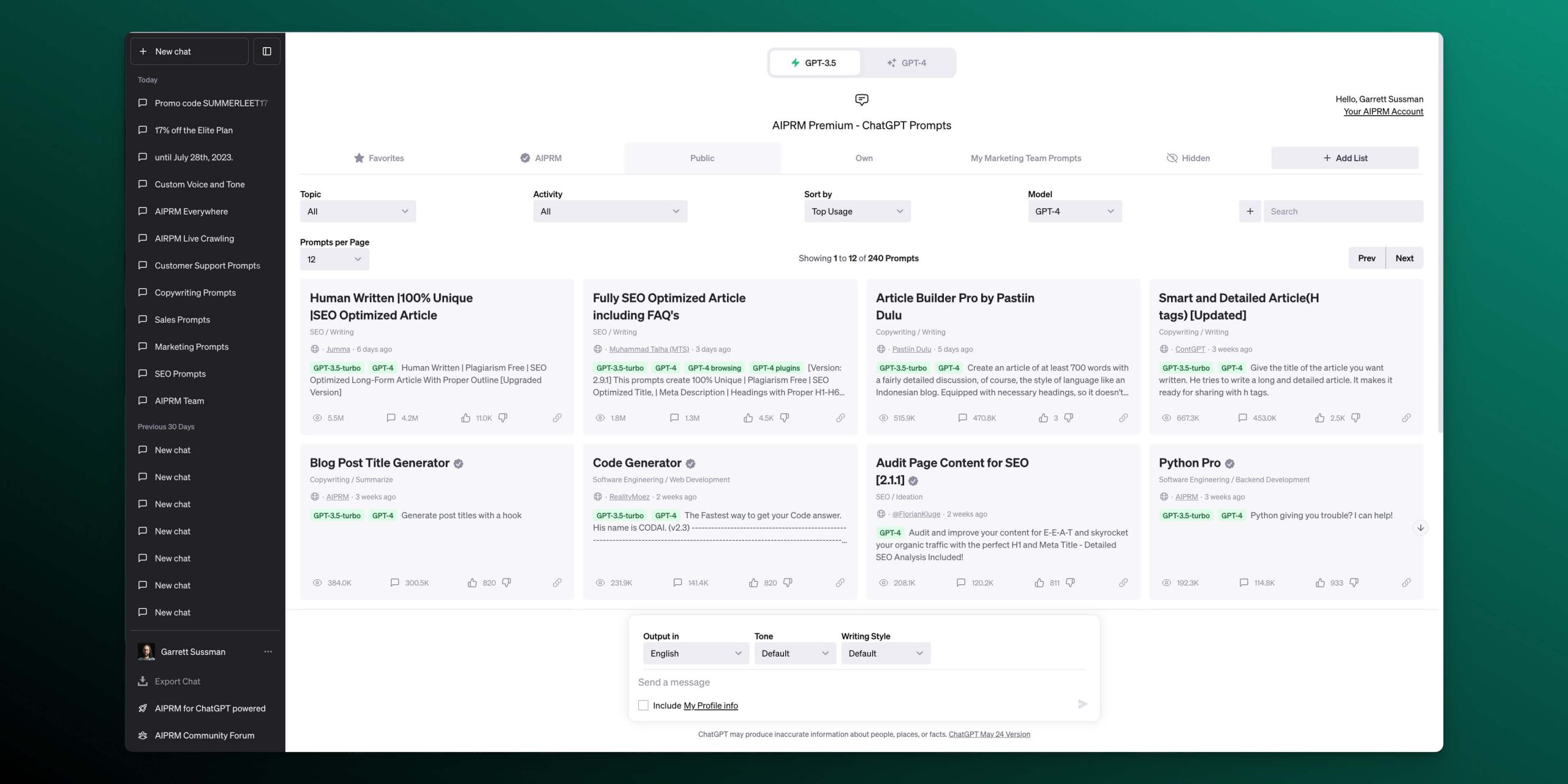 How to Use ChatGPT to Write Effective Ad Copy · AIPRM