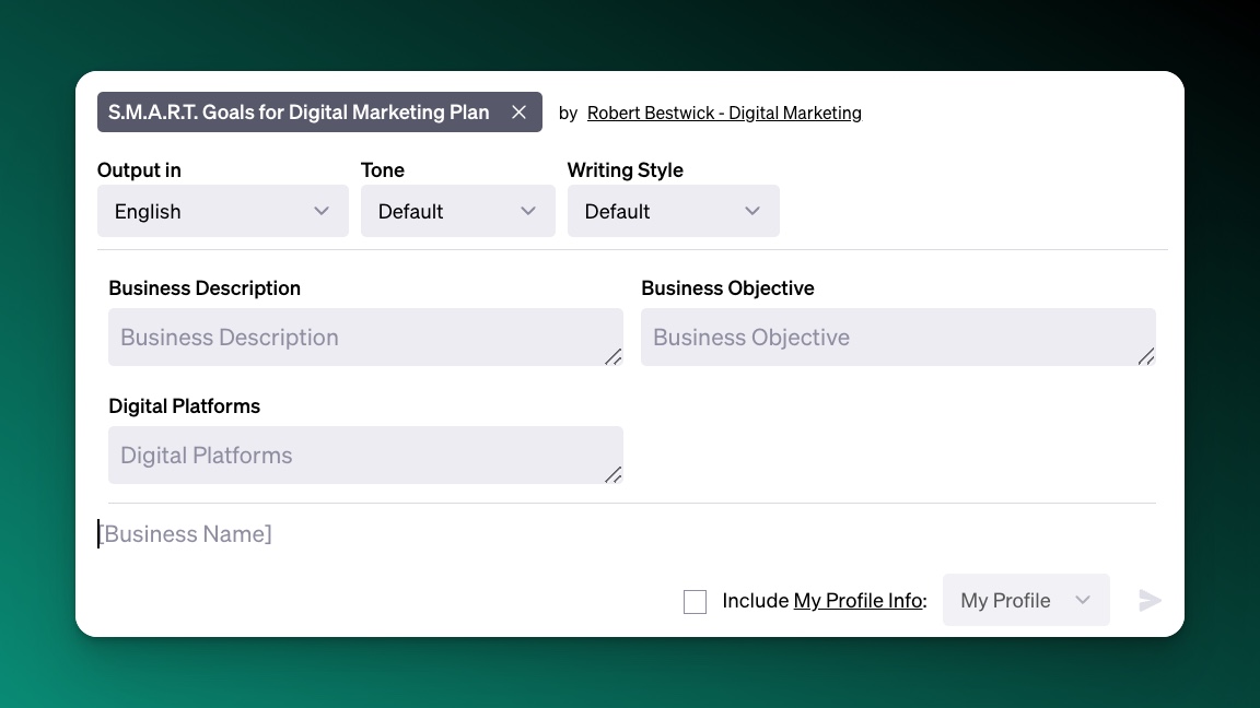 How Restaurants can use ChatGPT for Marketing · AIPRM