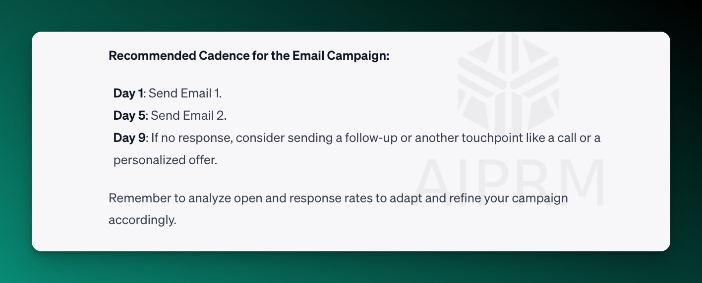How to Use ChatGPT for Email Marketing Campaigns · AIPRM