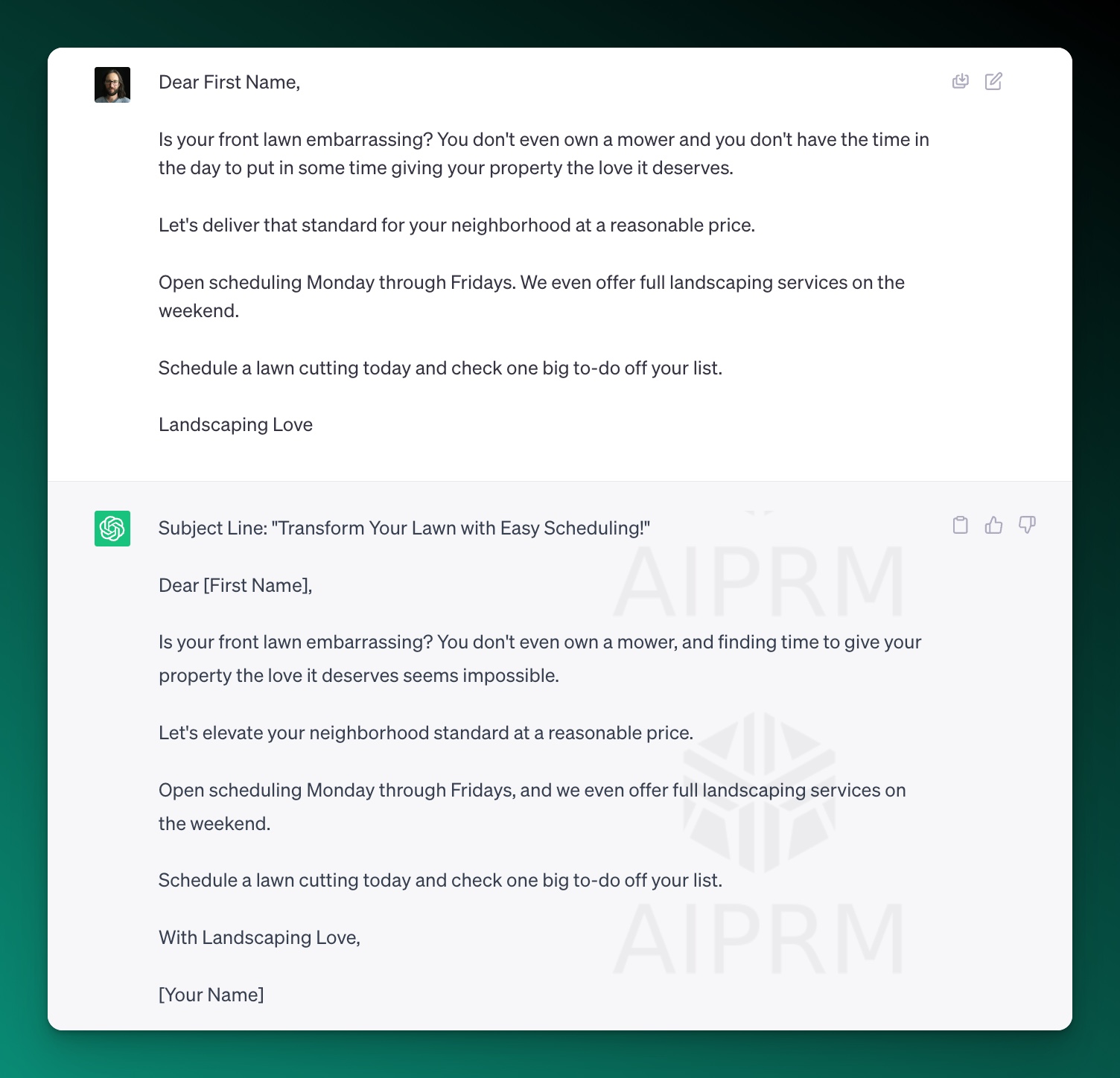 How to Use ChatGPT for Email Marketing Campaigns · AIPRM
