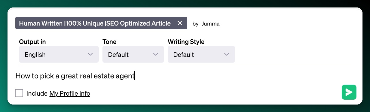 How to Use ChatGPT to Write Your Website Copy · AIPRM