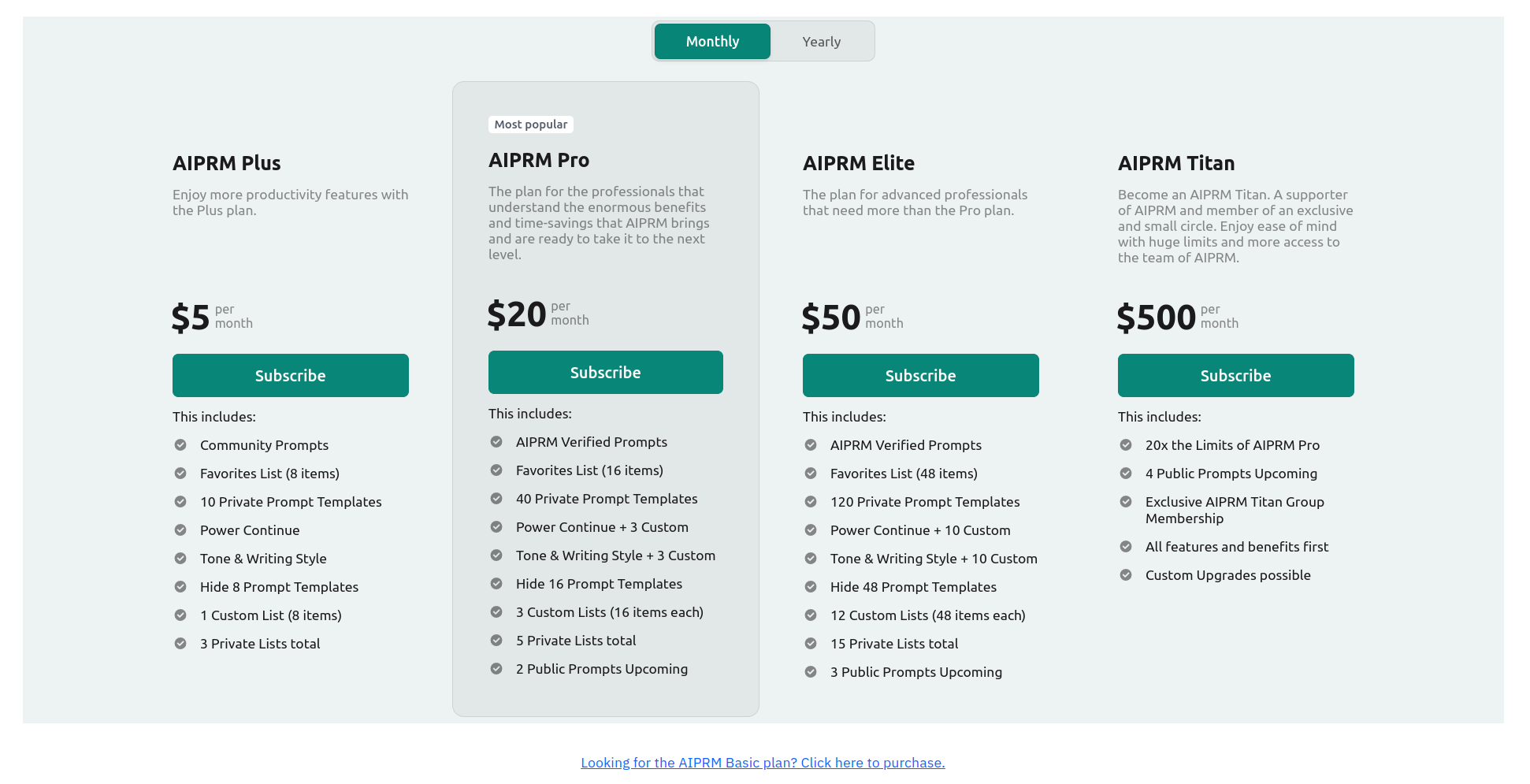 Introducing AIPRM Premium for ChatGPT · AIPRM