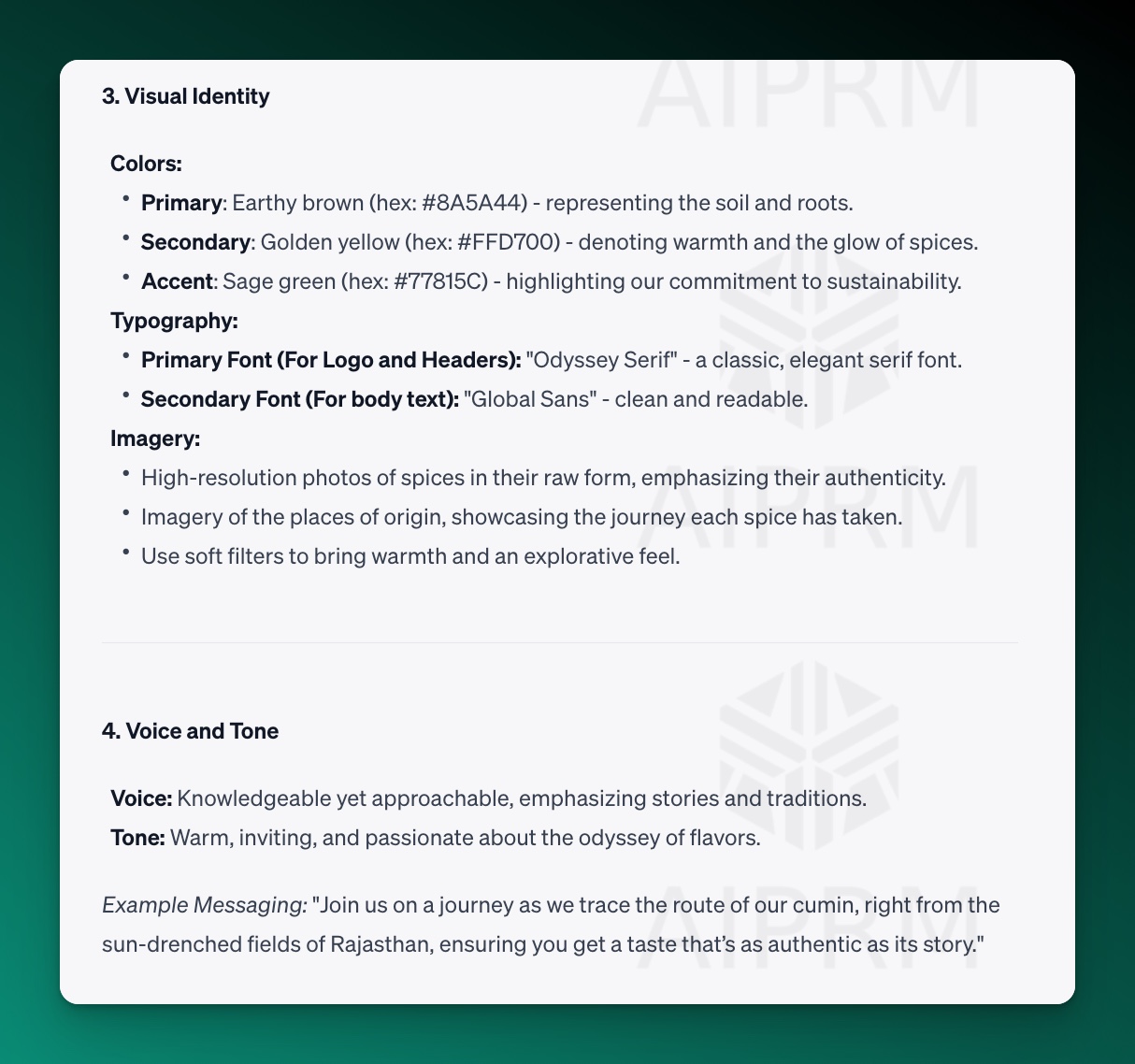 How to Create a Brand Style Guide With ChatGPT · AIPRM