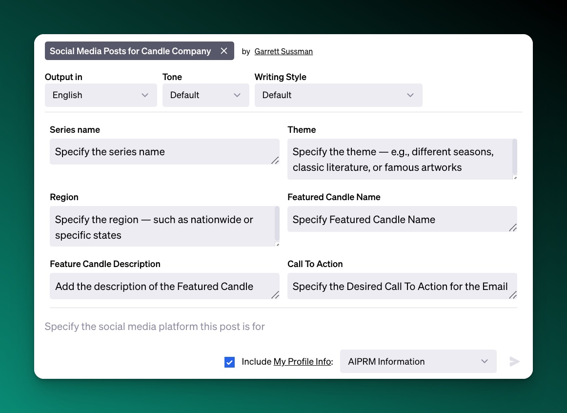 Effective Prompt Engineering for Small Businesses · AIPRM