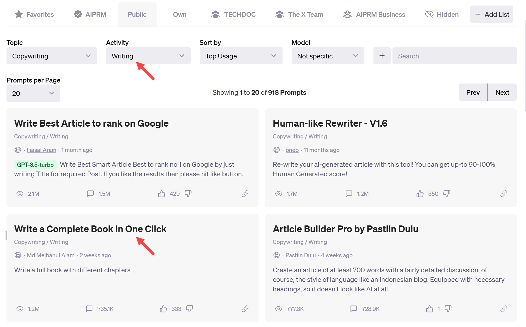 Cómo crear un ebook · AIPRM