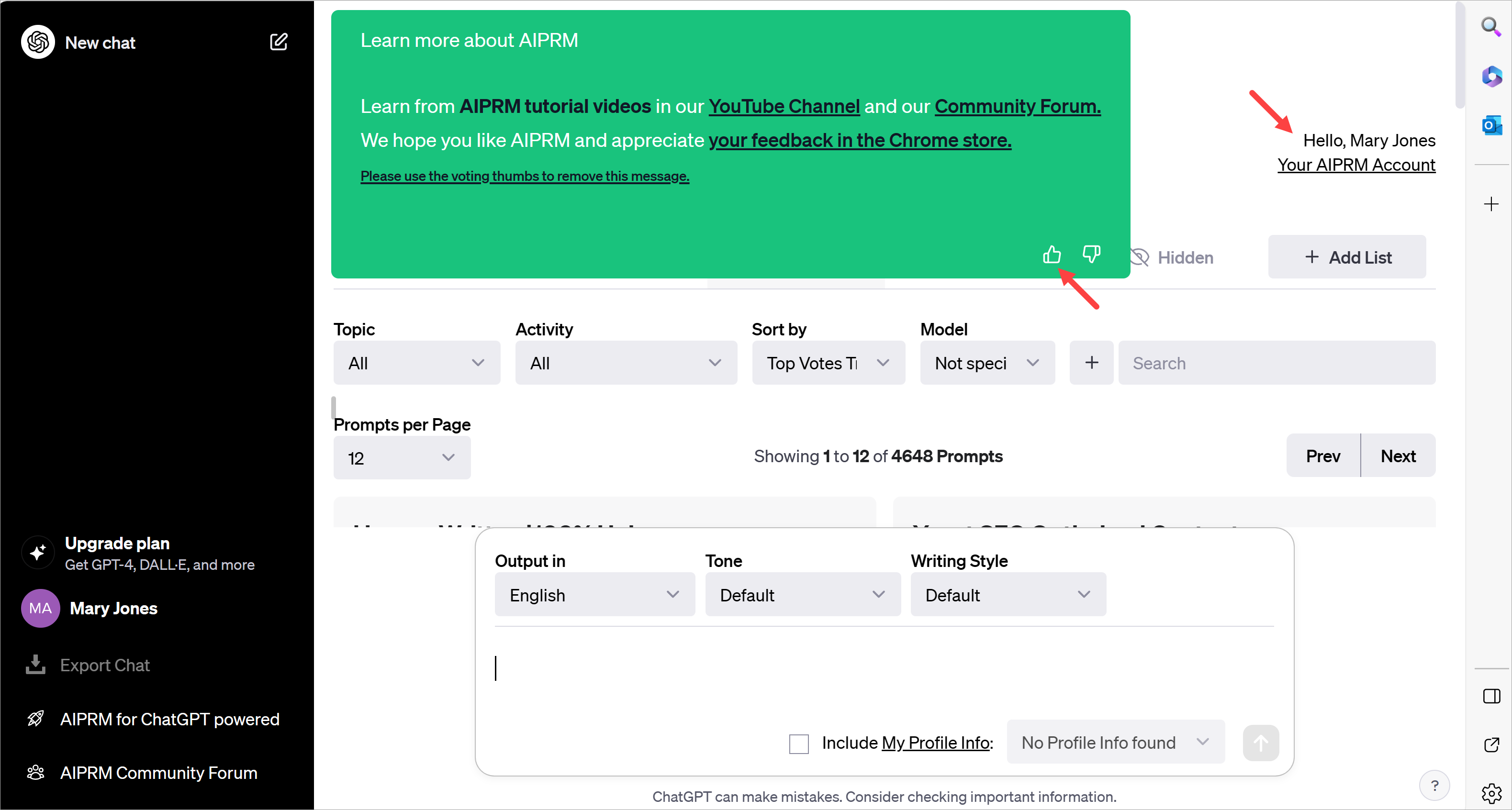 Installer le module complémentaire Edge · AIPRM