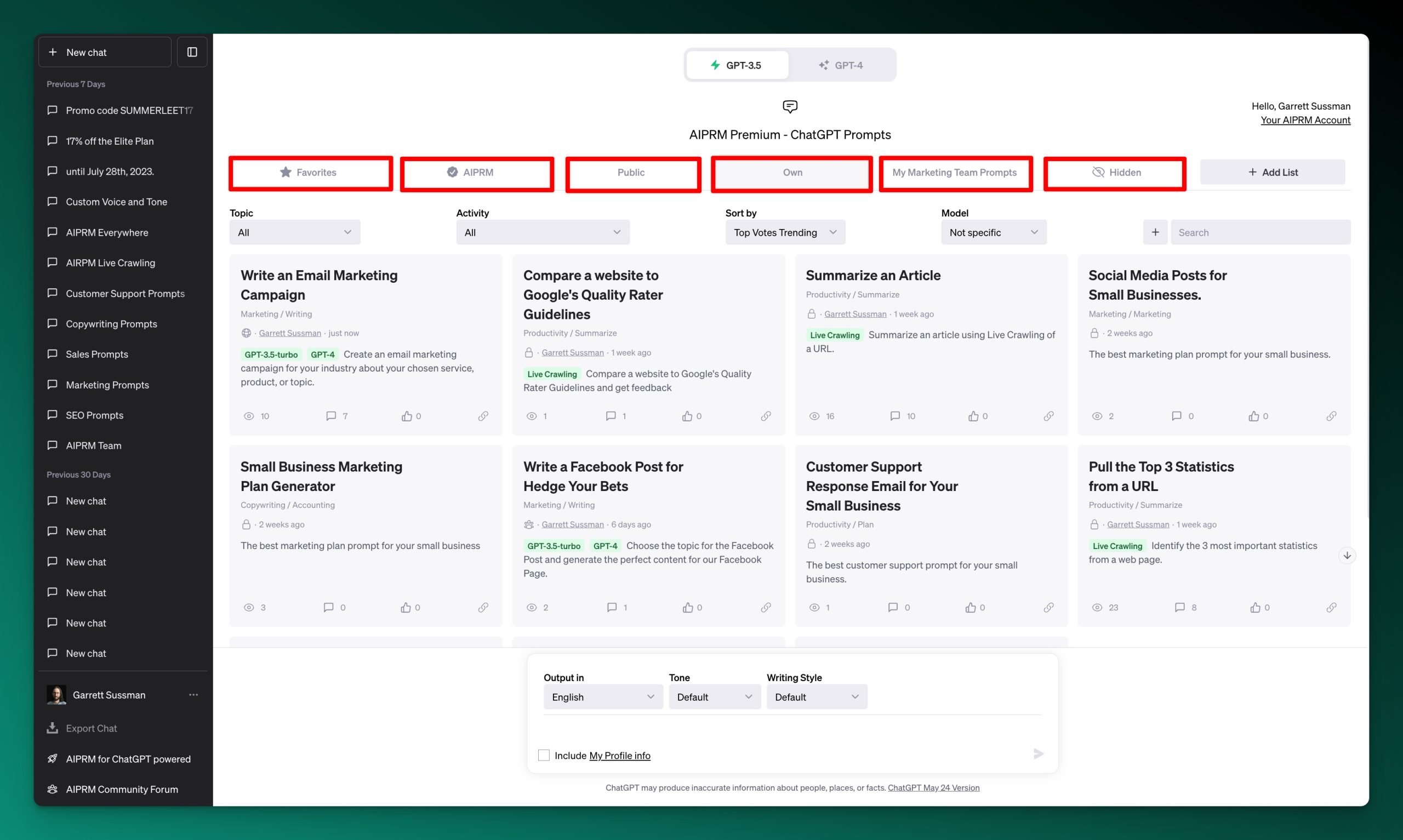 Effective Prompt Engineering for Small Businesses · AIPRM