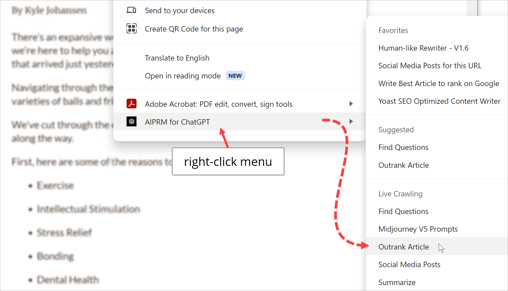 AIPRM Everywhere Widget · AIPRM