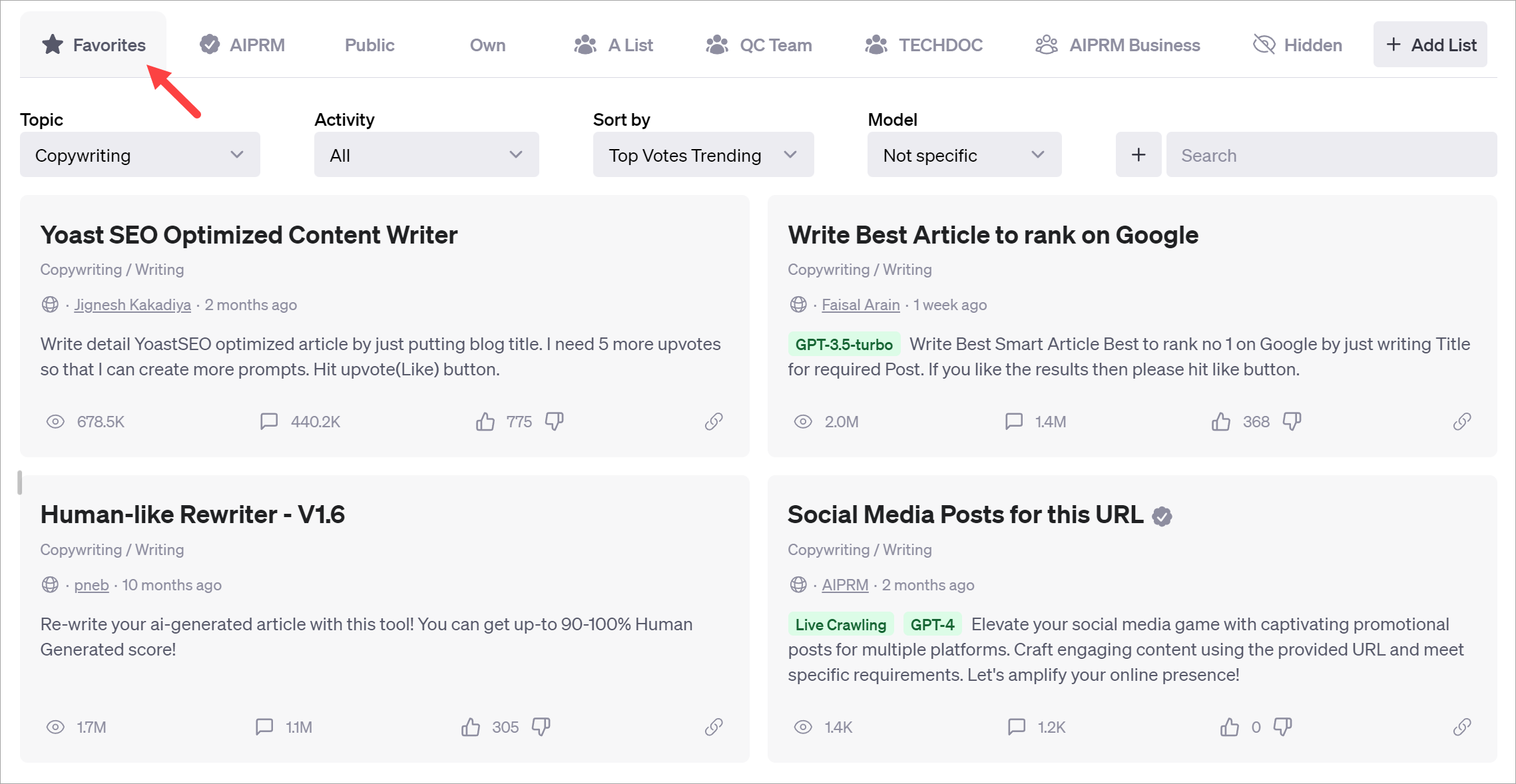AIPRM Everywhere Widget · AIPRM