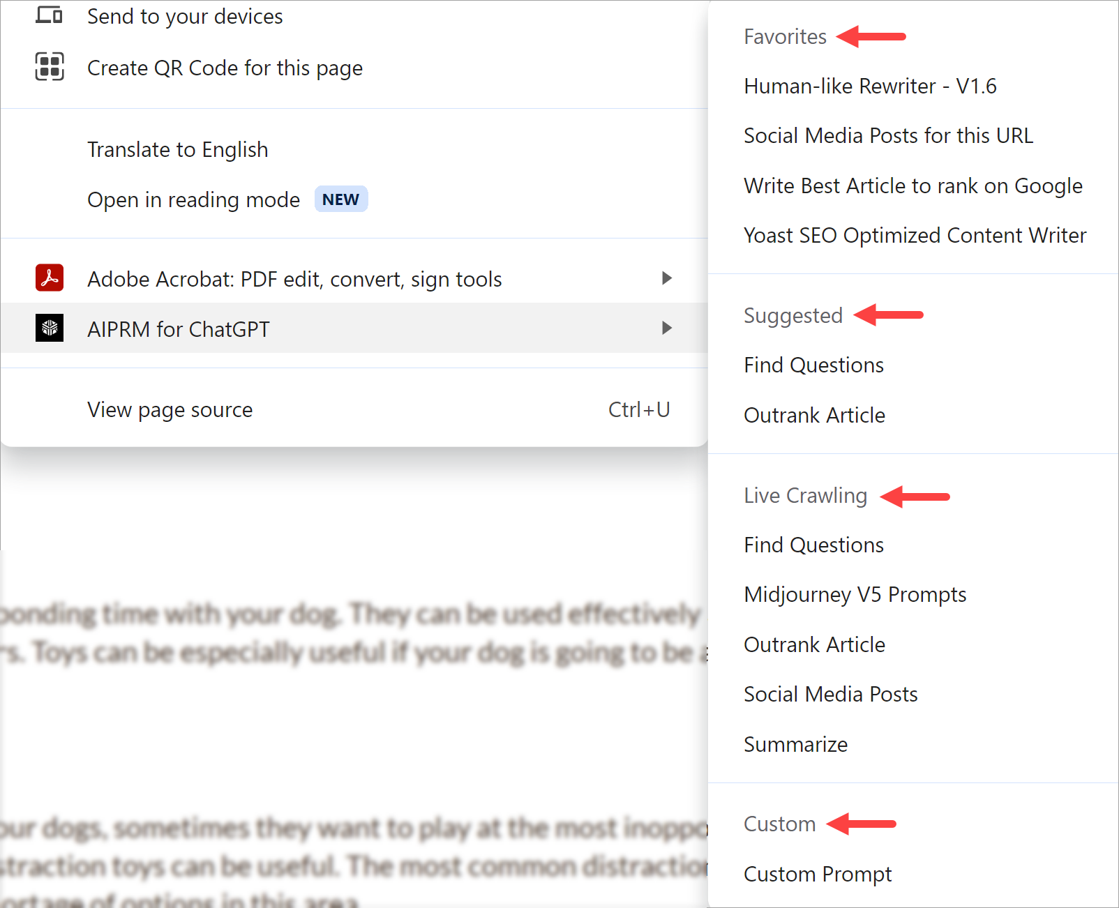 AIPRM Everywhere Widget · AIPRM