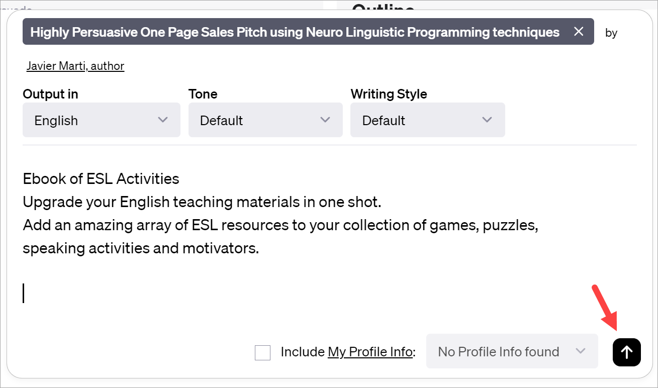 Run Your First Prompt · AIPRM